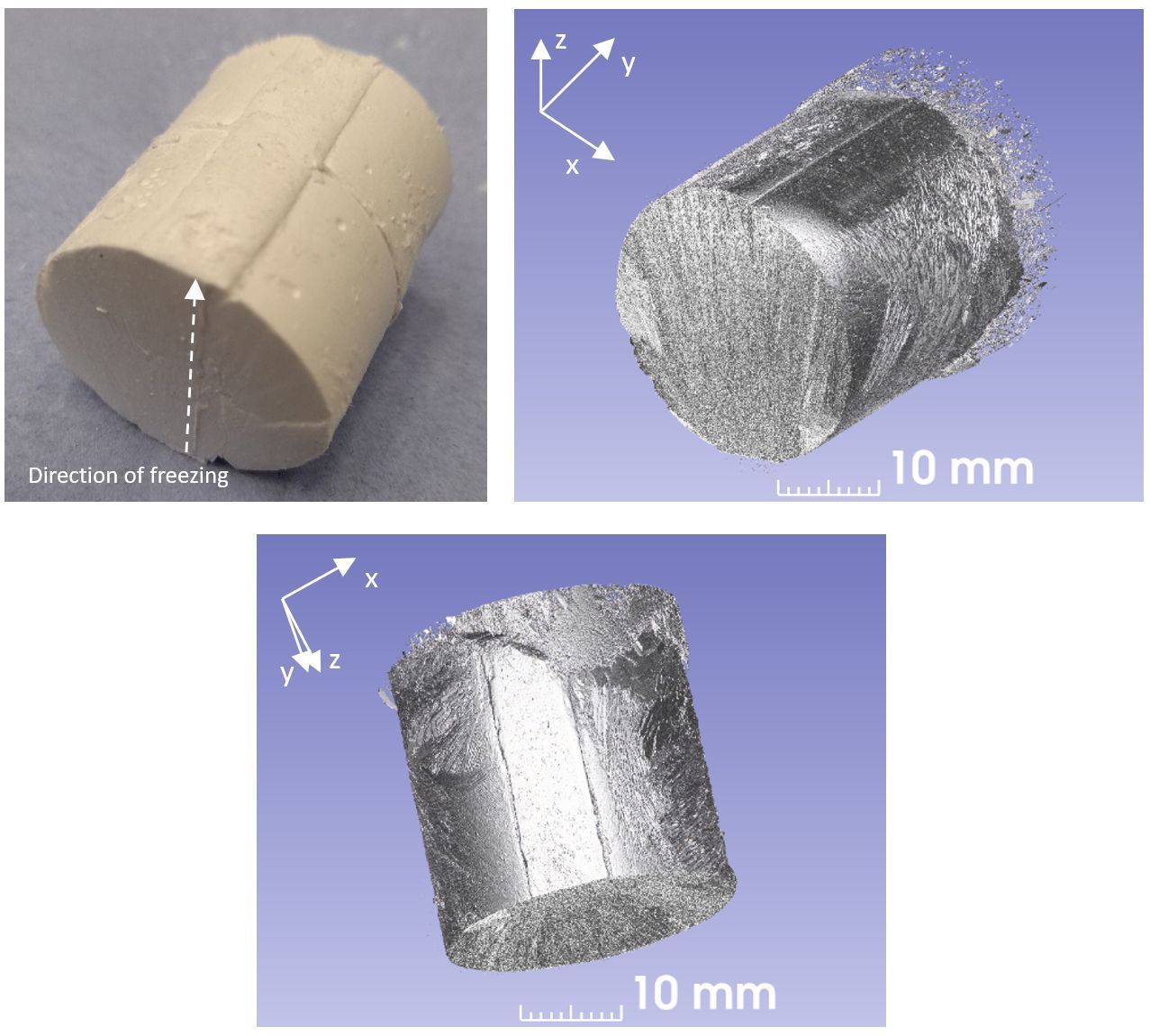 Investigating the internal microstructure of highly porous, ceramic ...